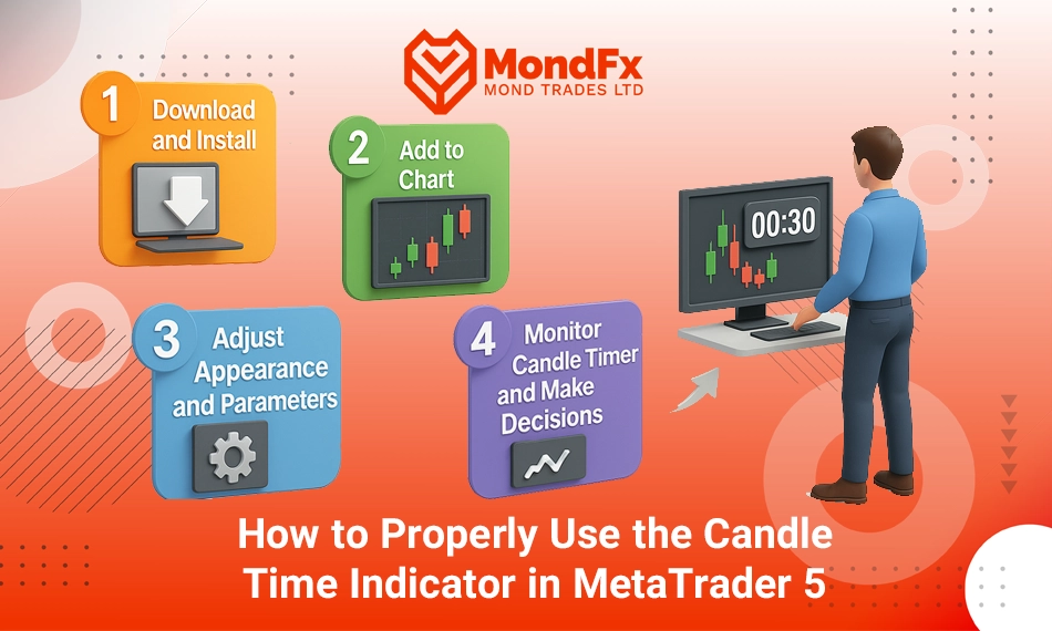 Candle Time Indicator for MetaTrader 5 - Mondfx
